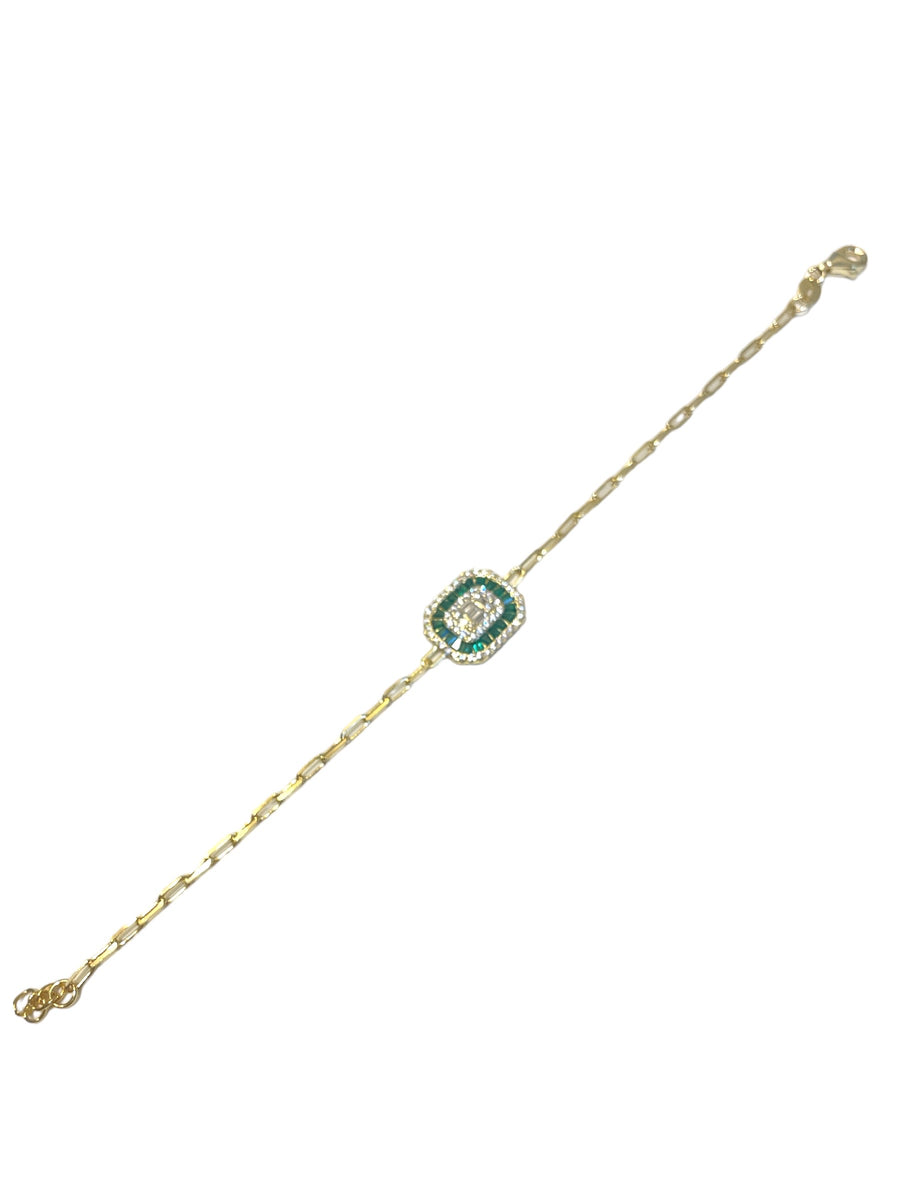 Square cz bracelet – DLJewelry