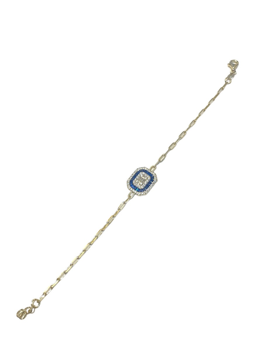 Square cz bracelet – DLJewelry